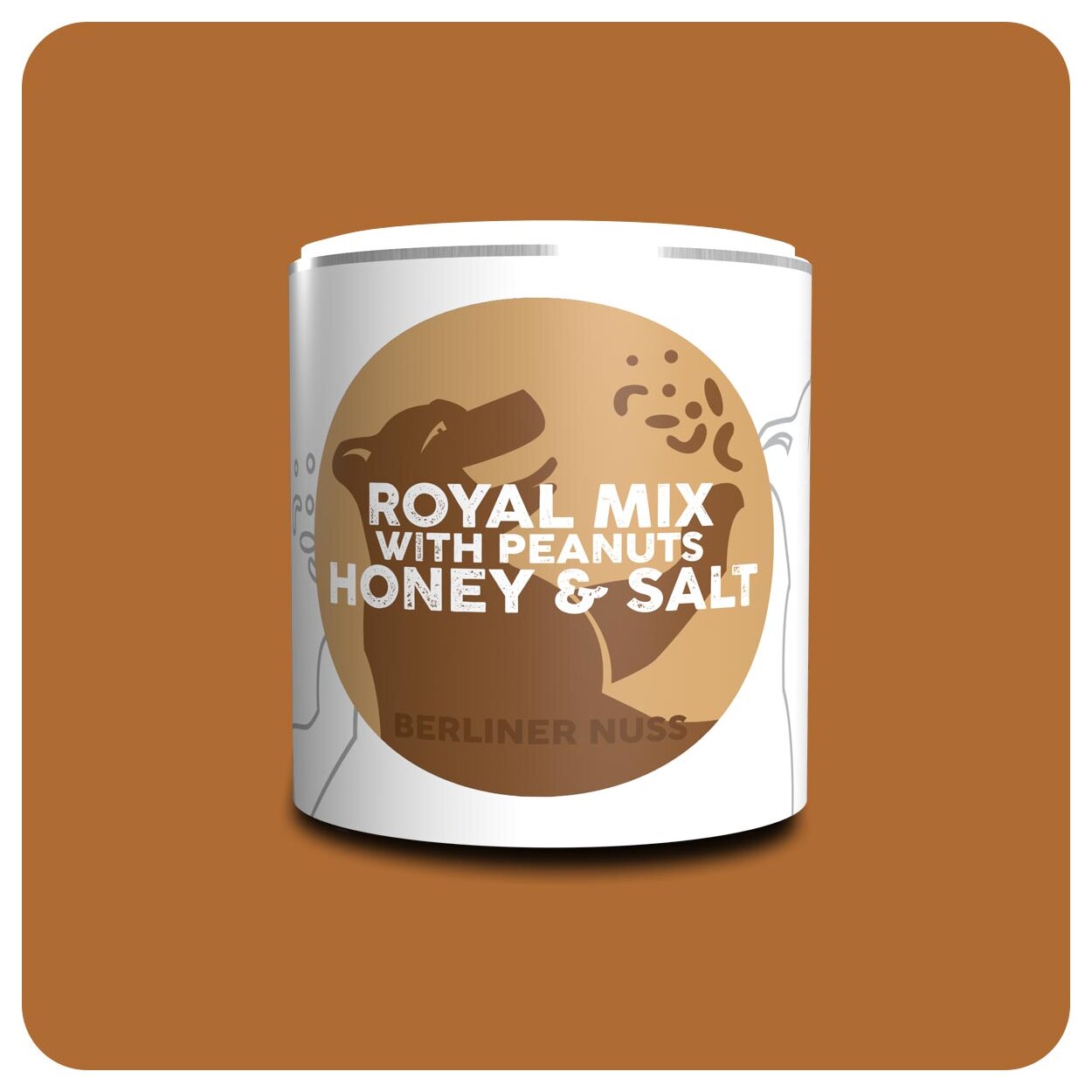 Royal Mix 'Honey & Salt' mit Erdnüssen